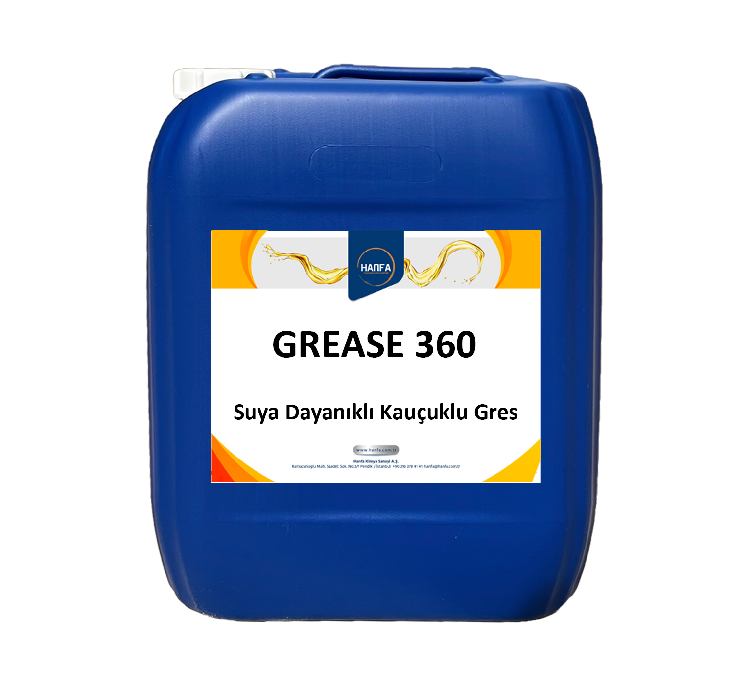 Hanfa Grease 360 Suya Dayanıklı Kauçuklu Gres – Hanfa